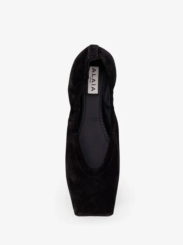 Alaïa Suede Ballerinas - Multicolor