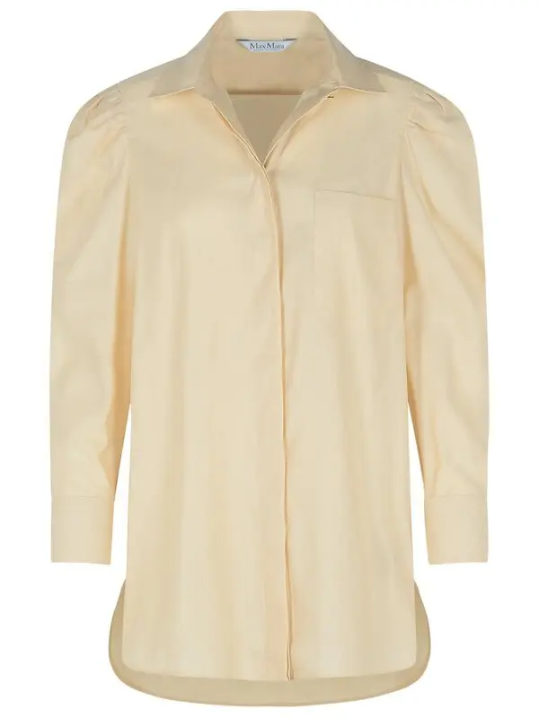 Max Mara Faraday Cotton Shirt - Cream