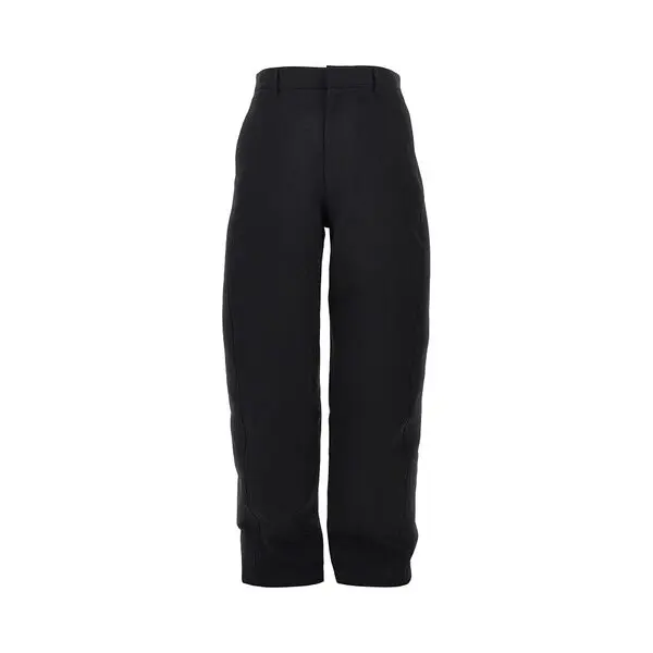 Givenchy Couture Seam Cotton Pants - Black