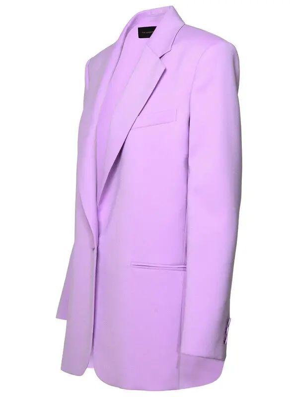 Andamane Lilac Polyester Blazer
