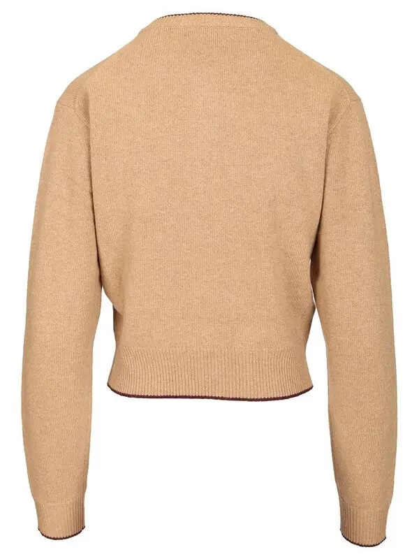 Chloé Fitted Cardigan With Logo
