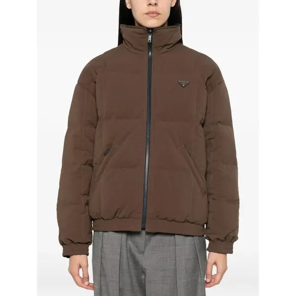 Prada Reversible Puffer Jacket - Blue