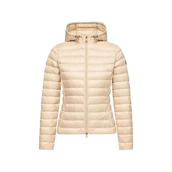 Moncler Neutrals Jackets Puffer Jackets - Cream