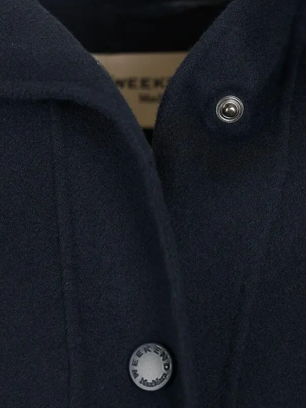 Max Mara Hooded Jacket - Blue