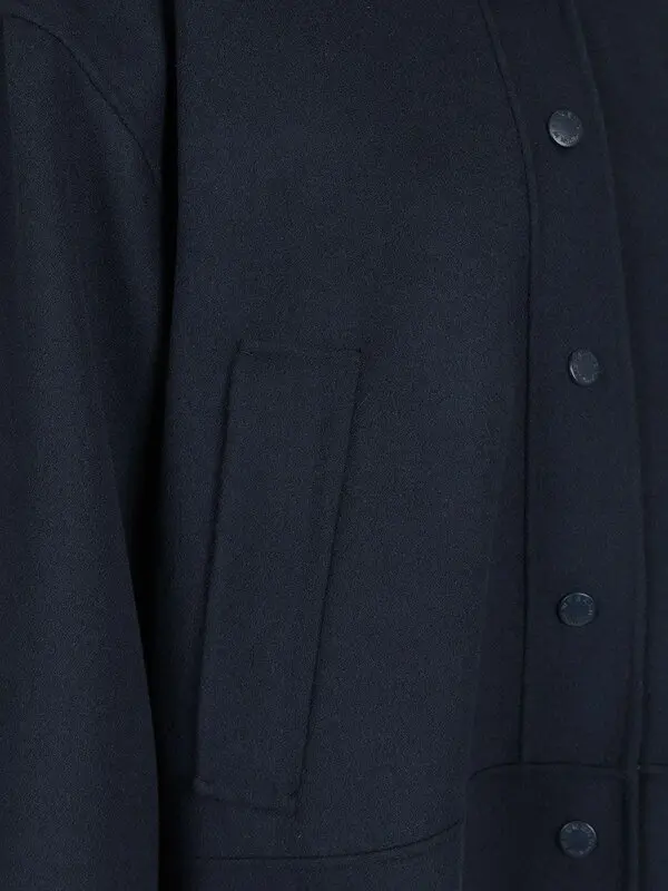 Max Mara Hooded Jacket - Blue