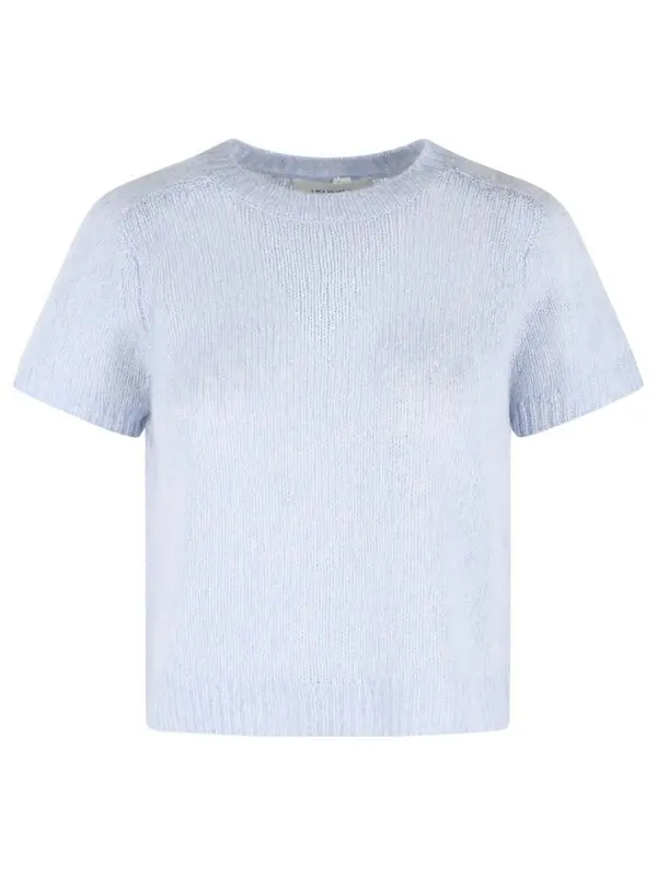 LISA YANG Siona' Sweater In Cashmere And Light Silk - Blue