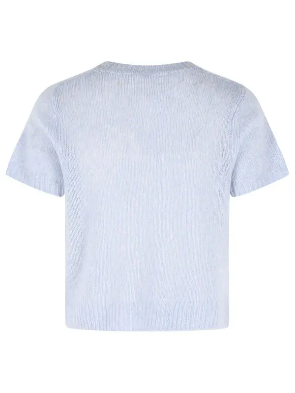 LISA YANG Siona' Sweater In Cashmere And Light Silk - Blue