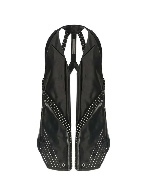 Rick Owens Temple Leather Vest