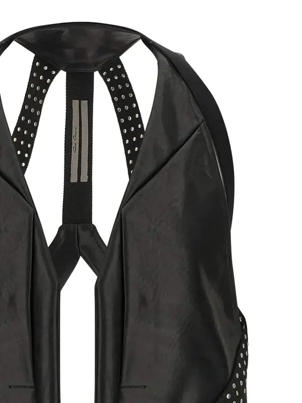 Rick Owens Temple Leather Vest