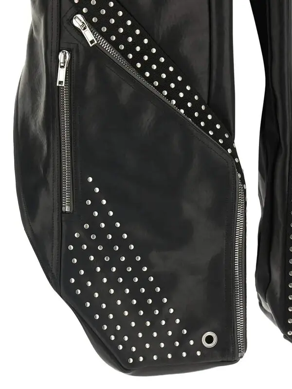 Rick Owens Temple Leather Vest