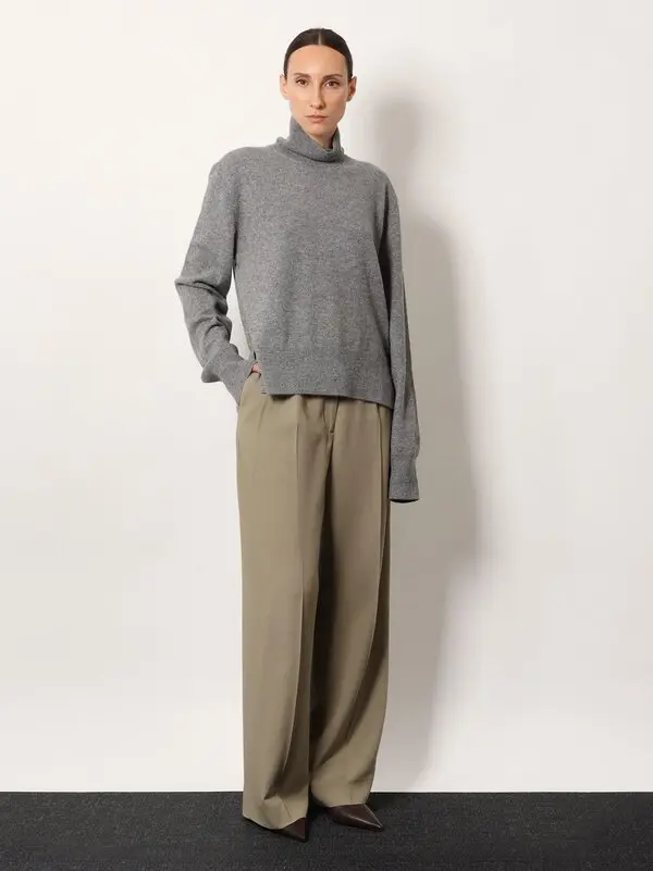 TOTEME Cashmere Turtleneck Sweater - Multicolor