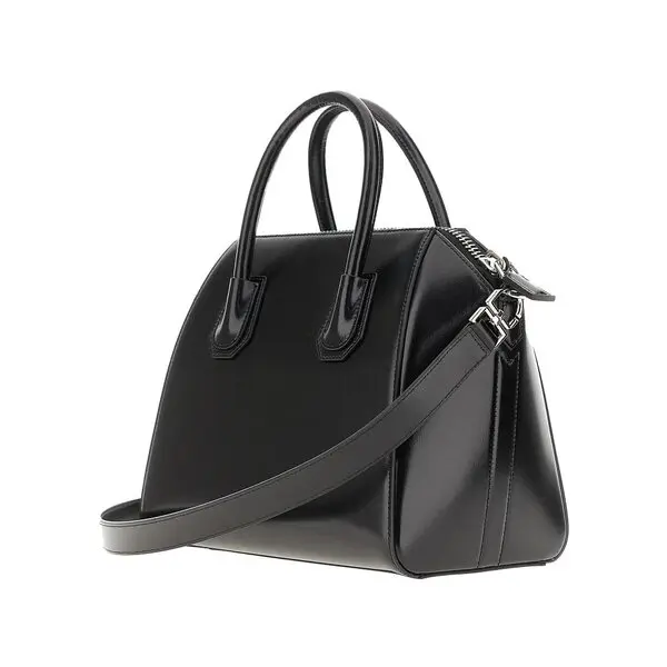 Givenchy Leather Small Antigona Bag - Black