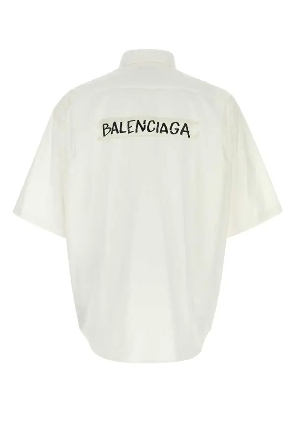Balenciaga Poplin Oversize Shirt