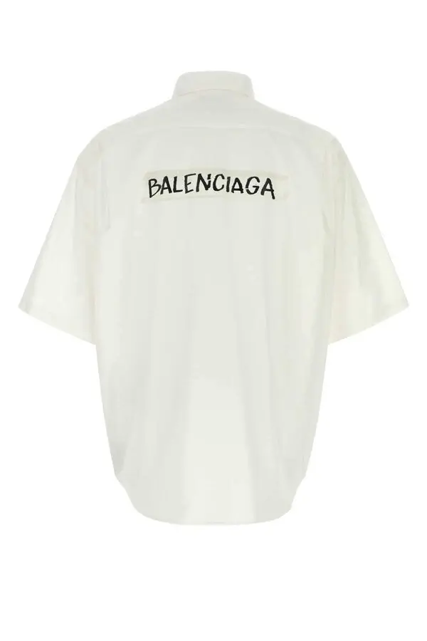 Balenciaga Poplin Oversize Shirt