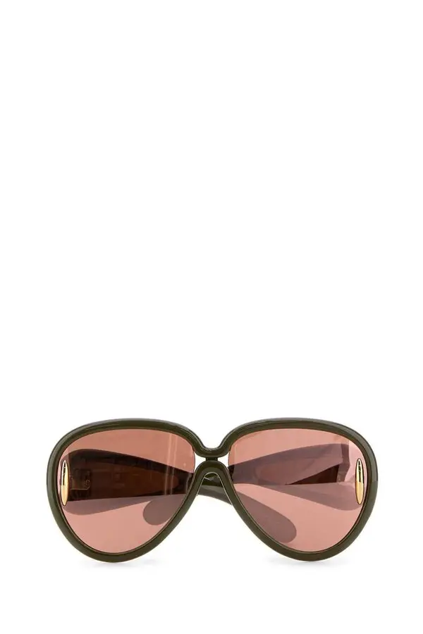 Loewe Army Acetate Sunglasses - Green