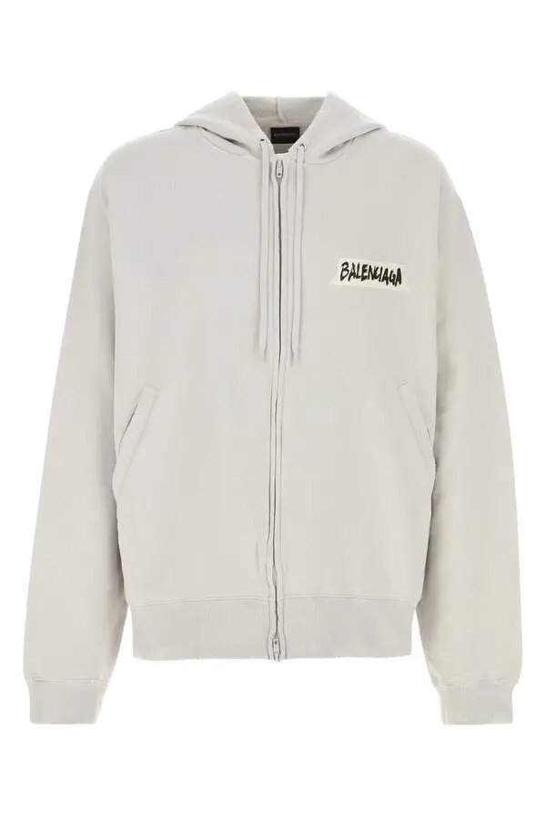 Balenciaga Cotton Sweatshirt - White
