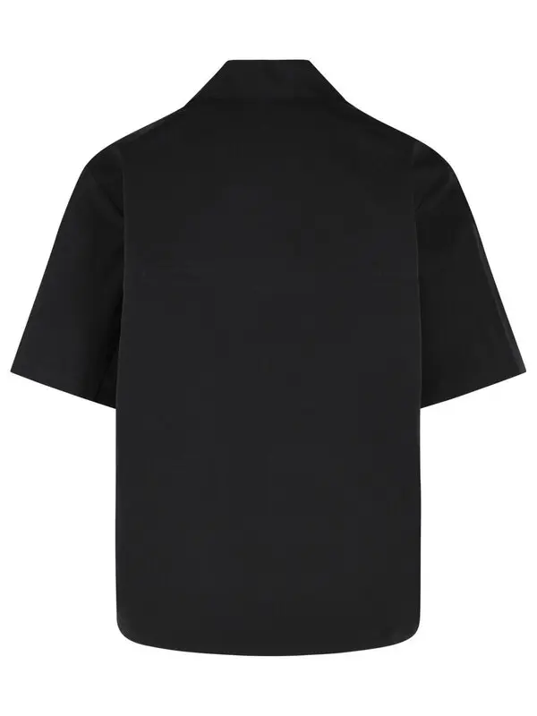 Séfr Waylon' Cotton Shirt - Black