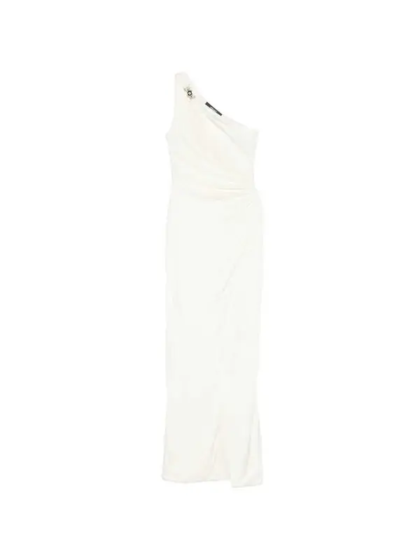Versace Long One-shoulder Dress