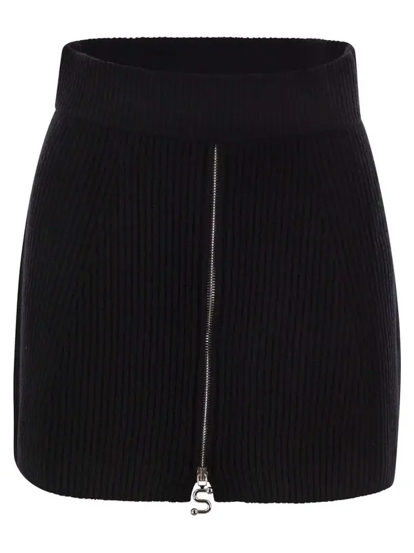 Sportmax Refolo Wool And Cashmere Skirt