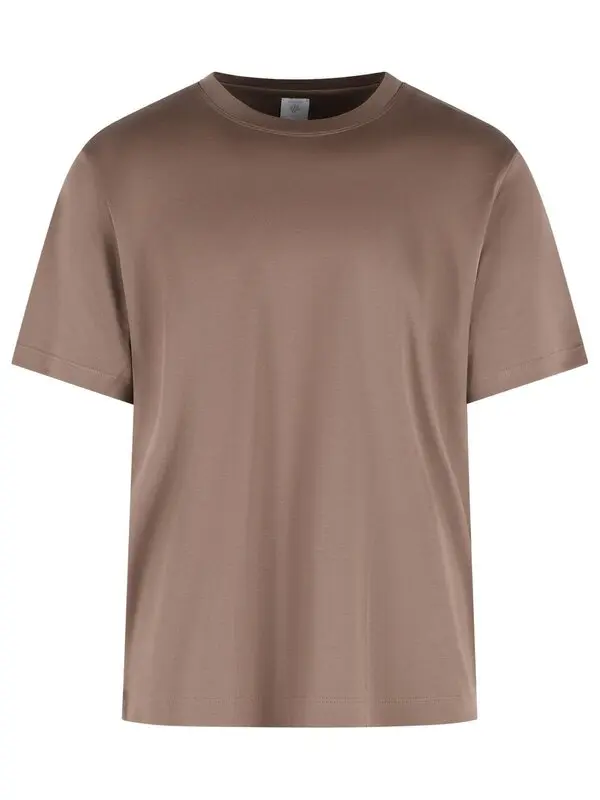 Eleventy Cotton T-shirt - Brown