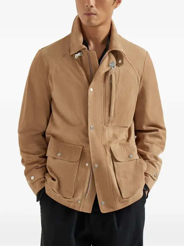 Brunello Cucinelli Suede Jacket