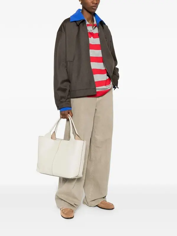 TOD'S Medium-small Leather Shopping Bag