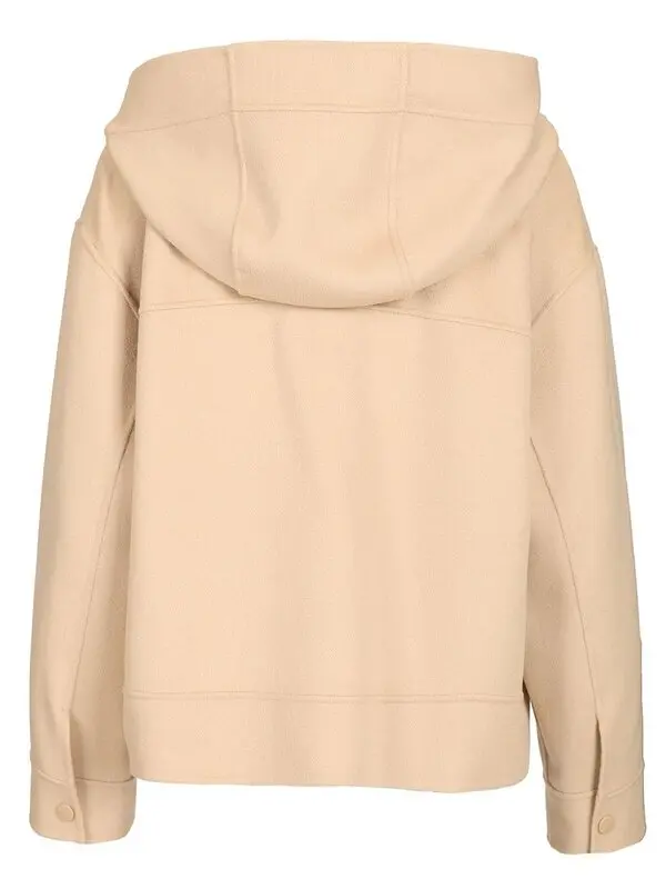 Max Mara Hooded Jacket - Cream