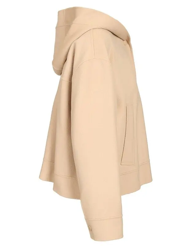 Max Mara Hooded Jacket - Cream