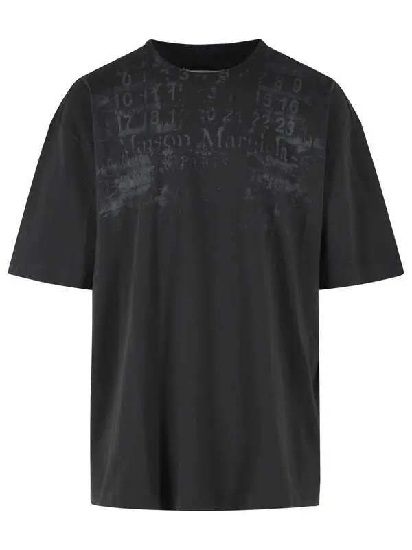 MAISON MARGIELA Over' Grey Cotton T-shirt