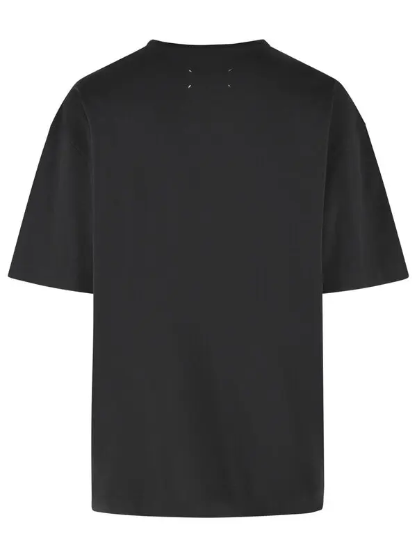 MAISON MARGIELA Over' Grey Cotton T-shirt - Gray