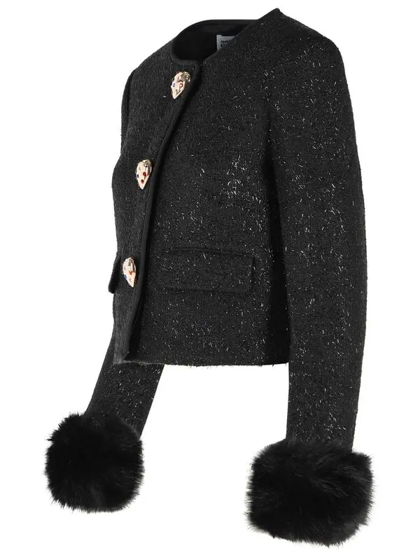 SELF-PORTRAIT Wool Blend Jacket
