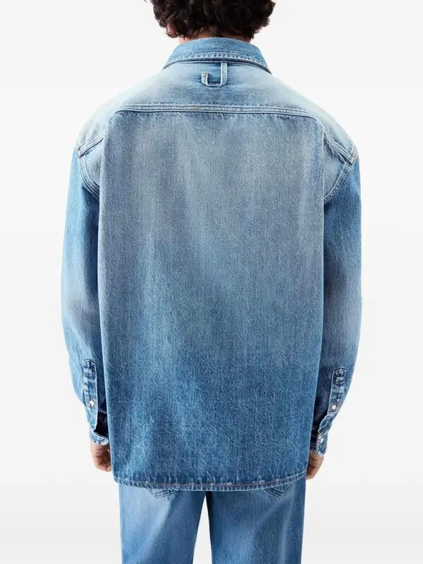 Jacquemus Button-down Denim Shirt - Blue