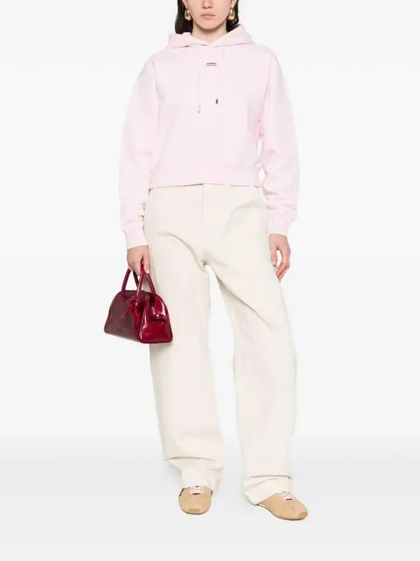 Jacquemus Logo Patch Hooded Sweatshirt