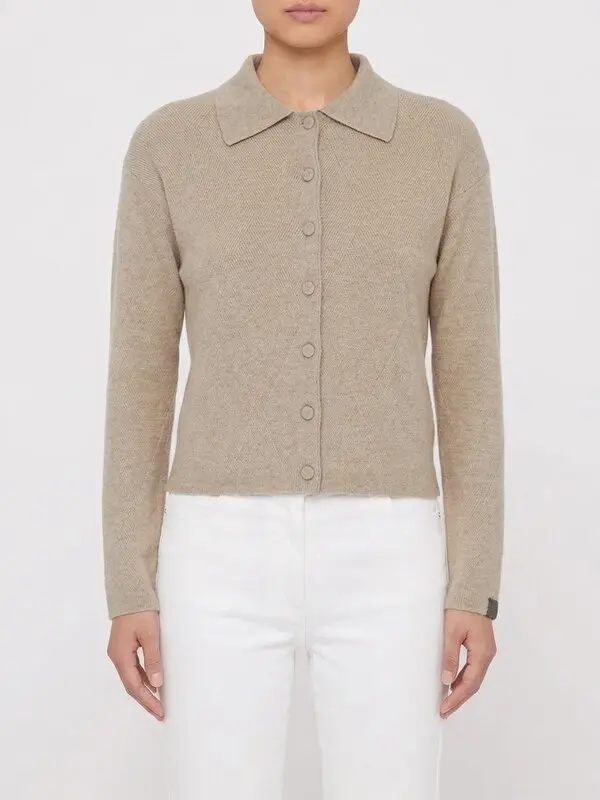 Max Mara Cashmere Polo Cardigan