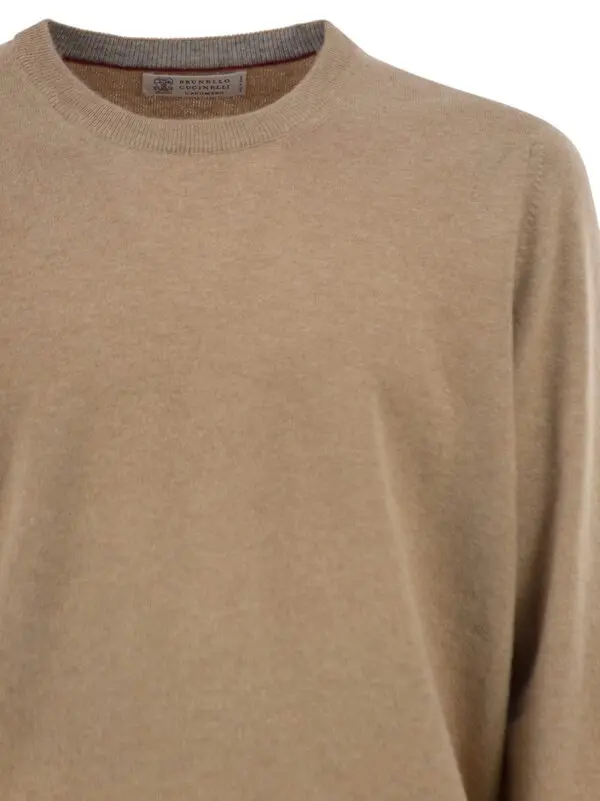 Brunello Cucinelli Pure Cashmere Crew-neck Sweater