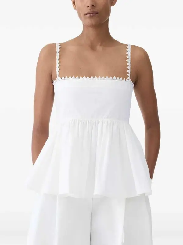 Jacquemus Top Traversin - White