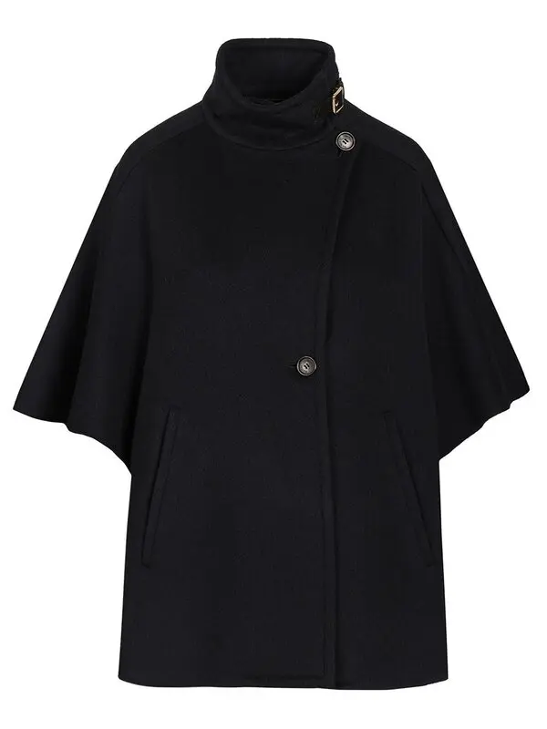Max Mara Oversized Cape In Cashmere Drap