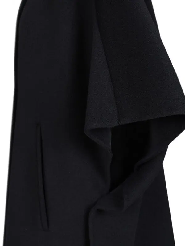 Max Mara Oversized Cashmere Cape - Blue