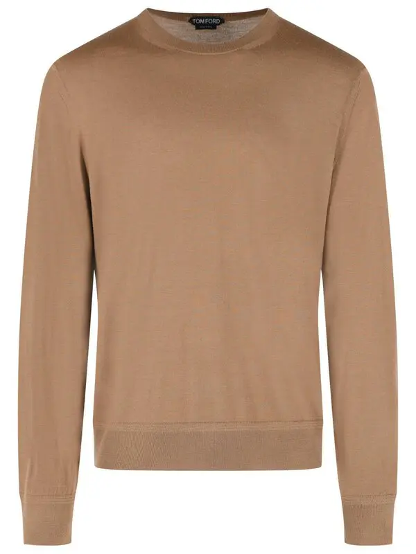 TOM FORD Wool Sweater - Brown