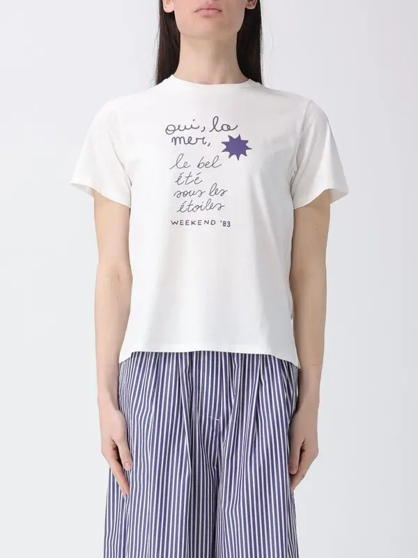 Max Mara Printed Cotton T-shirt