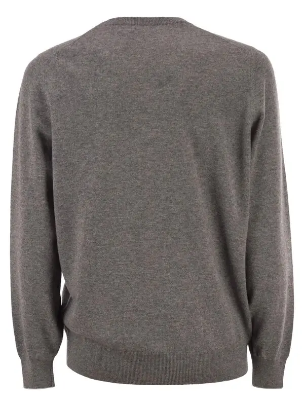 Brunello Cucinelli Pure Cashmere Crew-neck Sweater