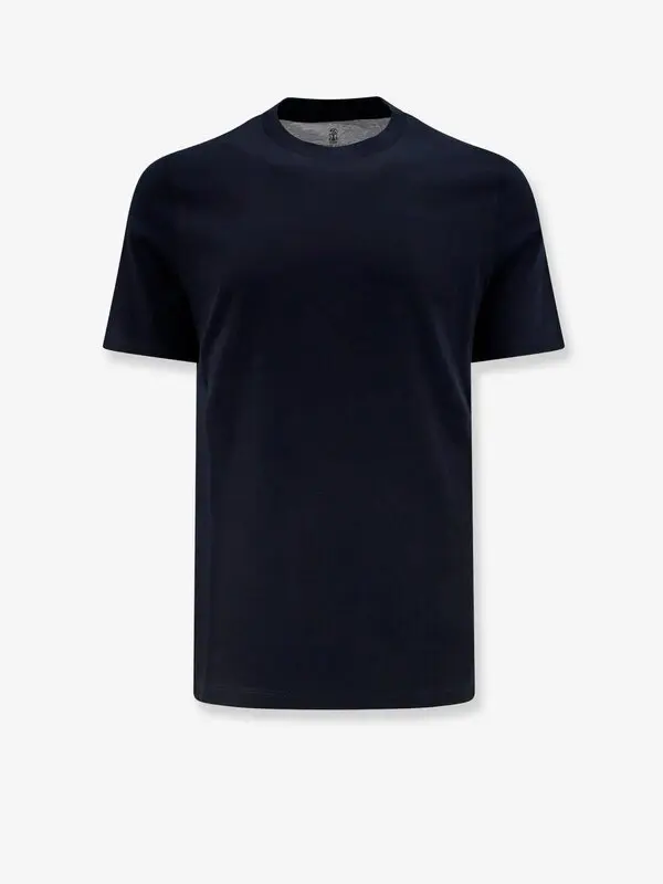 Brunello Cucinelli Cotton T-shirt - Blue