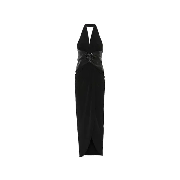 Andamane Halterneck Evening Dress