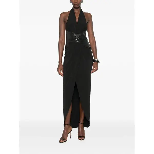 Andamane Halterneck Evening Dress