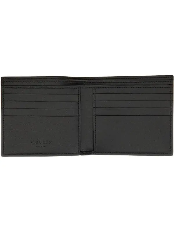 Alexander McQueen Bifold Wallet With Logo