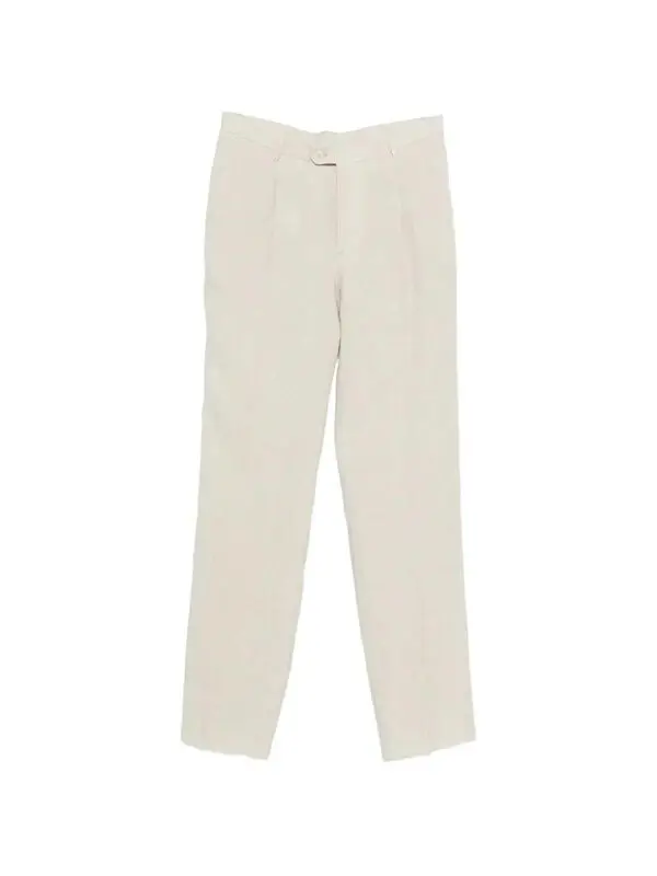 Etro Pleated Trousers With Belt Loops