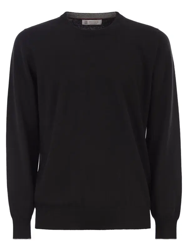Brunello Cucinelli Pure Cashmere Crew-neck Sweater