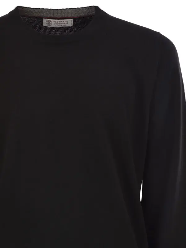 Brunello Cucinelli Pure Cashmere Crew-neck Sweater