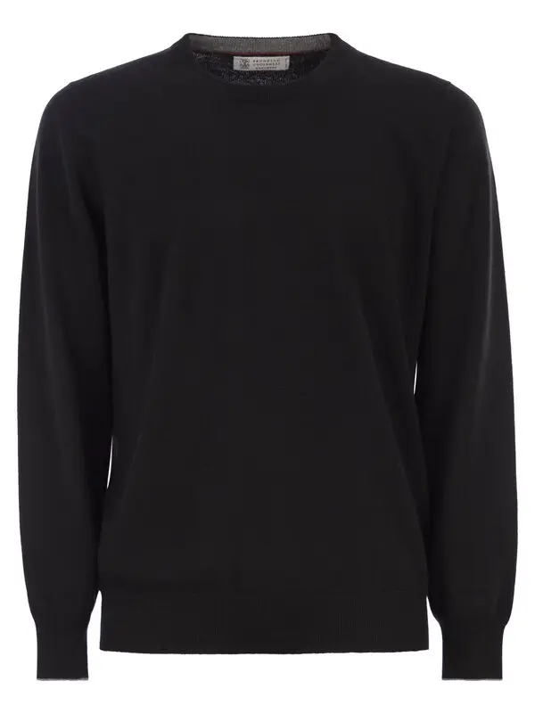 Brunello Cucinelli Cashmere Sweater - Black