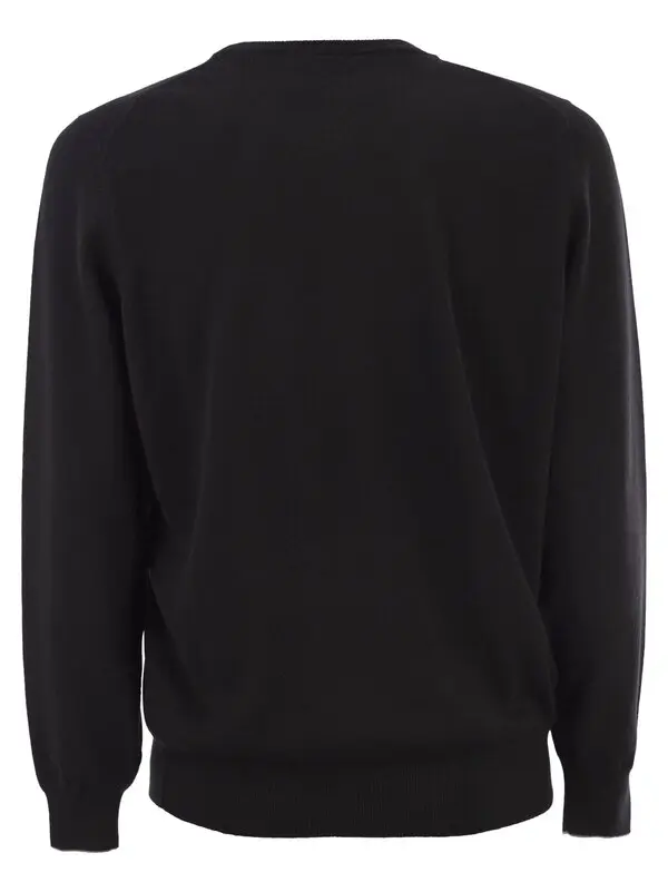 Brunello Cucinelli Cashmere Sweater - Black